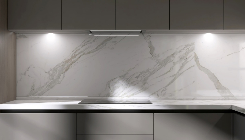 Splashbacks to complement kitchen worktops - easy guide