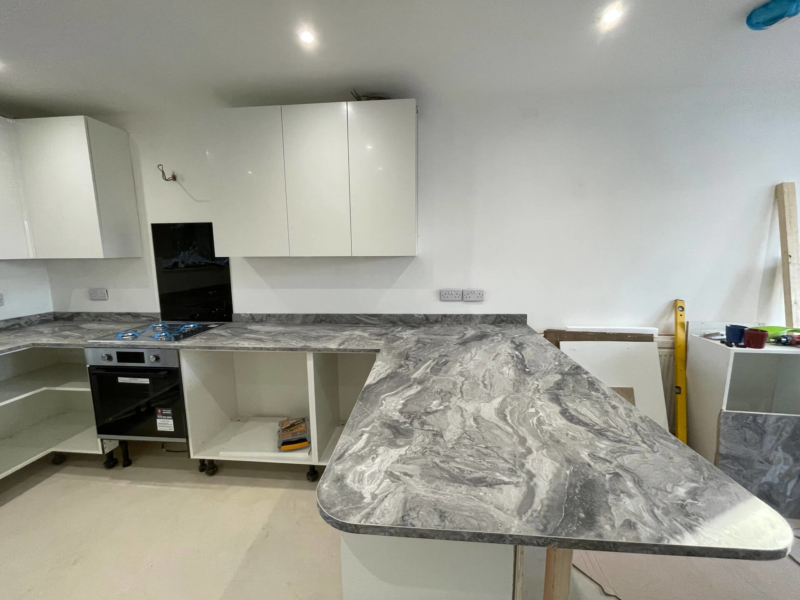 Kitchen worktop fitting & installation in East Sussex | Olly London