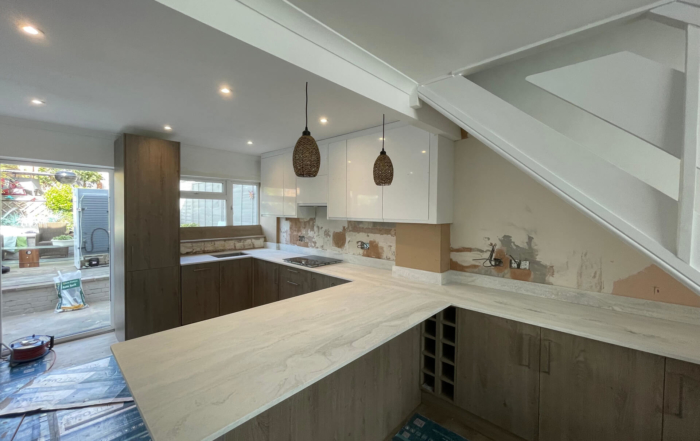 Solid Surface Worktop Installation | Olly London Worktops